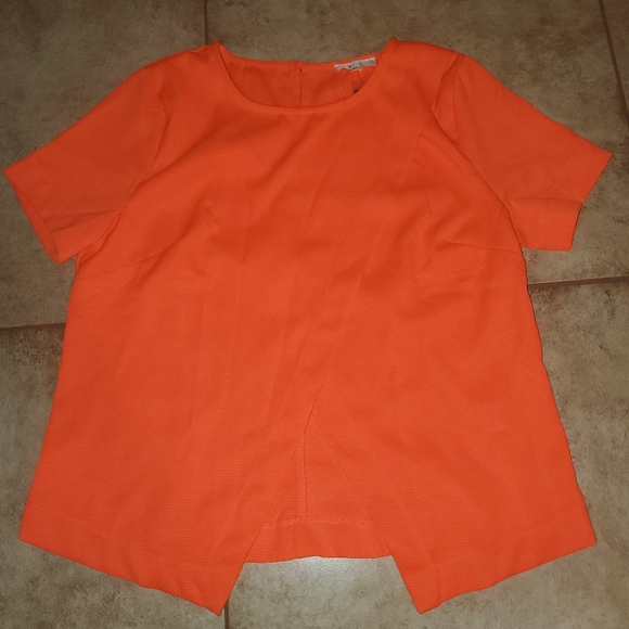 mine | Tops | Mine Asymmetrical Open Front Slit Top | Poshmark